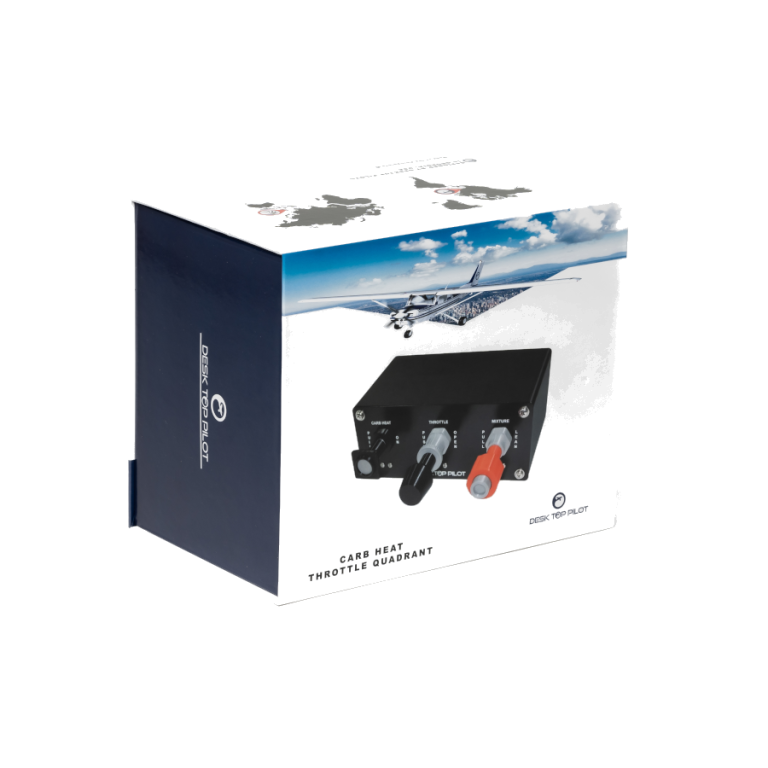 Carb Heat Throttle Quadrant - Desktop Pilot