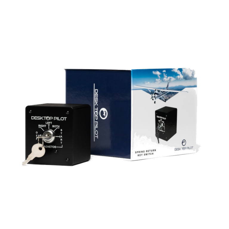 Spring Return Key Switch - Desktop Pilot