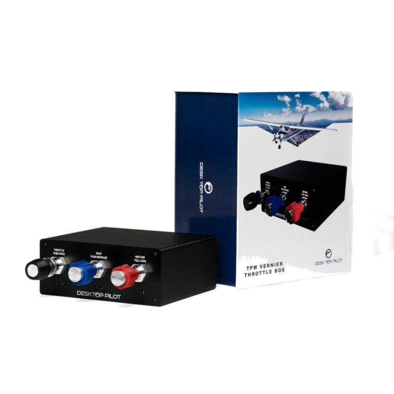 TPM Vernier Throttle Box - Desktop Pilot