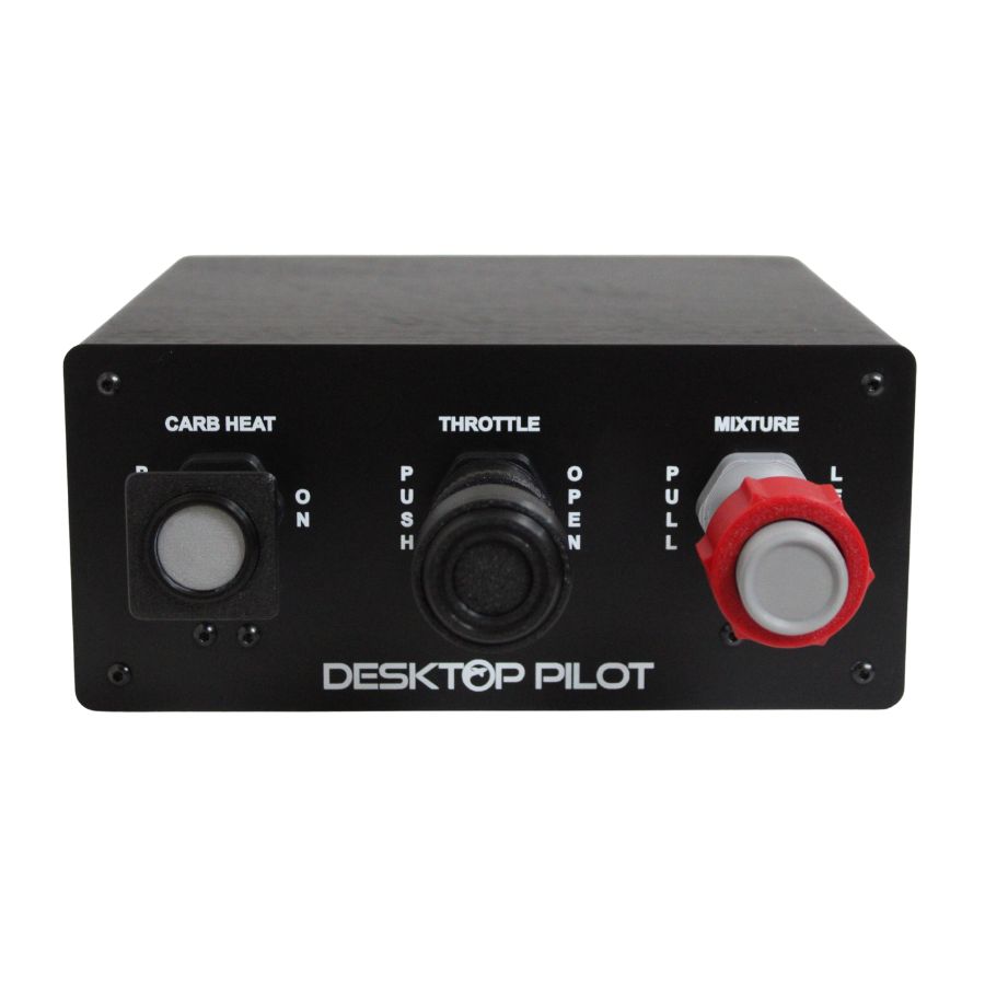 Carb Heat Throttle Quadrant - Desktop Pilot