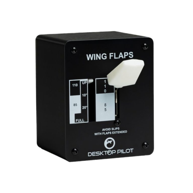 Flaps Panel with Motorized Indicator - Desktop Pilot