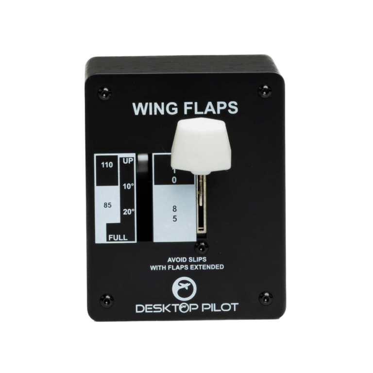 Flaps Panel with Motorized Indicator - Desktop Pilot