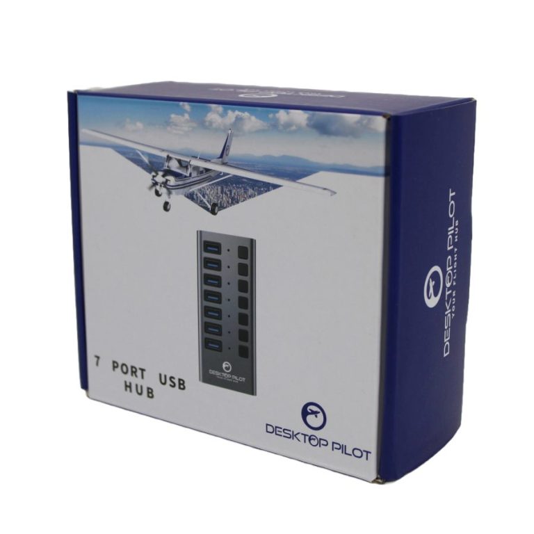 Desktop Pilot 7-Port USB Hub - Desktop Pilot