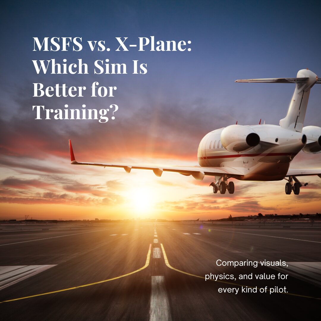 MSFS vs. X-Plane: Which Flight Sim Is Better for Training? - Desktop Pilot